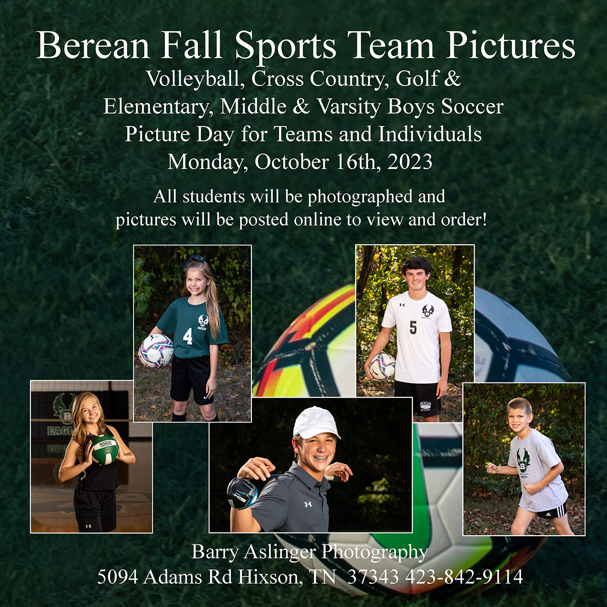 Berean Fall Sports - Client Galleries - Barry Aslinger Photography